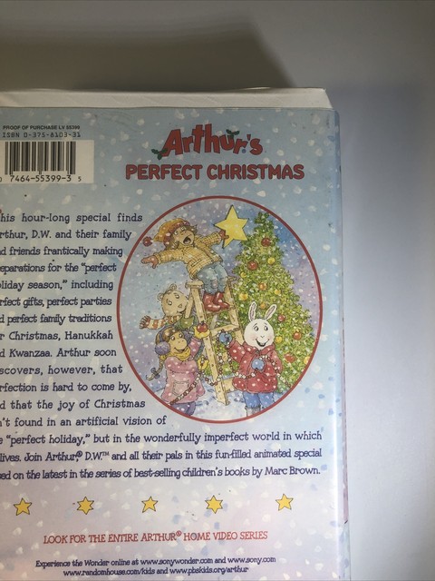 Arthur - Arthurs Perfect Christmas (VHS, 2000) for sale online | eBay