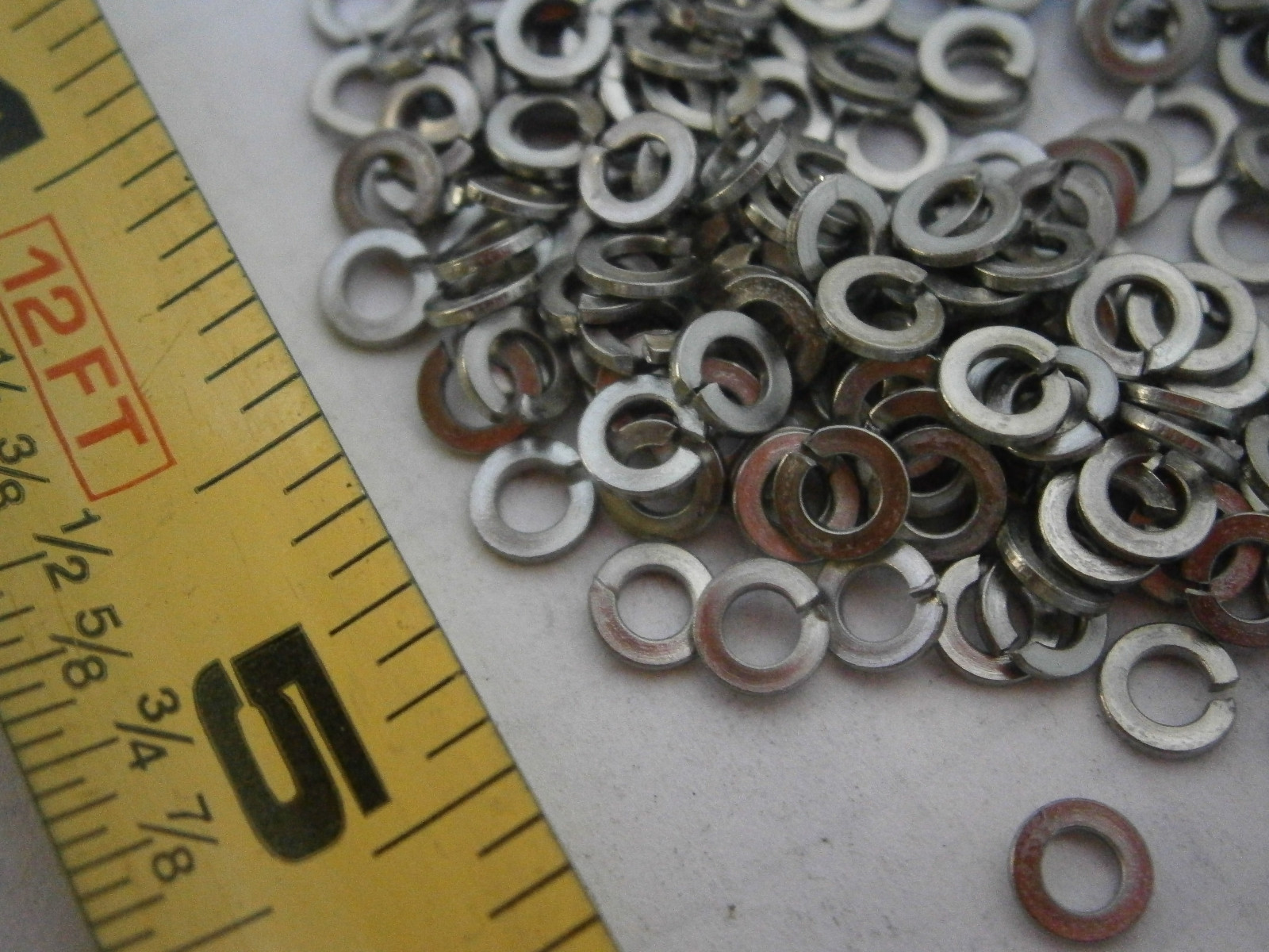 Split Lock Washer #2 Military Spec. MS35338-134 Stainless Steel Lot of ...