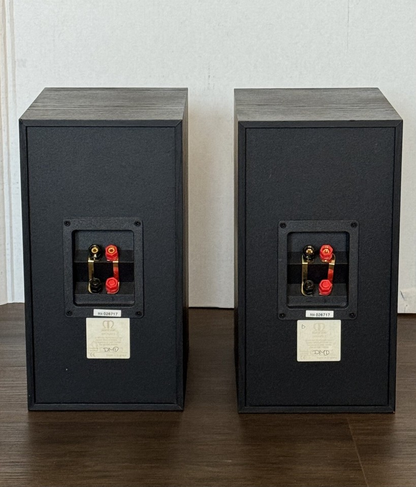 Monitor Audio Bronze 2 Bookshelf Speakers Oak Black FInish | eBay
