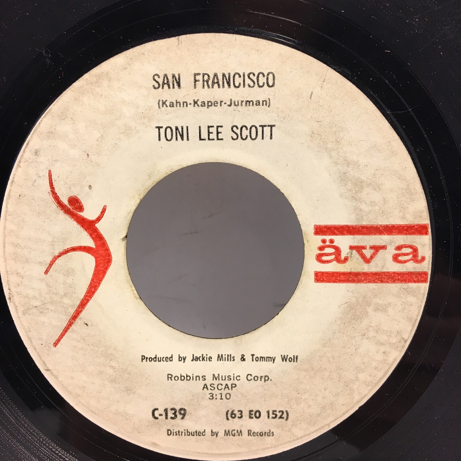 Toni Lee Scott - Goody Goody /San Francisco 45 RPM - AVA Tested VG ...