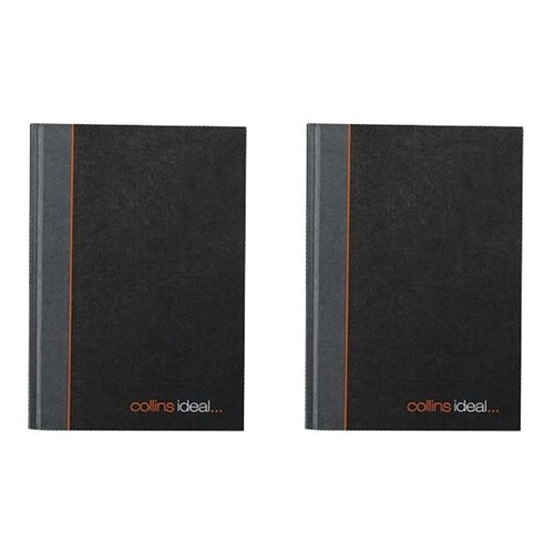 Collins Ideal A4 Feint Ruled Manuscript Book - 6248. 192 Pages,Grey ...