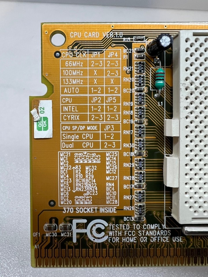 Slot 1 to Socket 370 Adapter Card Free Shipping | eBay