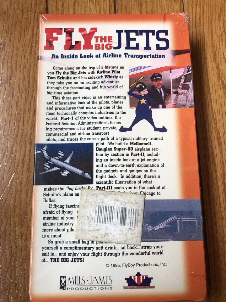 Fly The Big Jets-VHS(1995)-Sealed | eBay