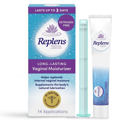 Replens Long-Lasting Vaginal Moisturizer, 14 Applications ...
