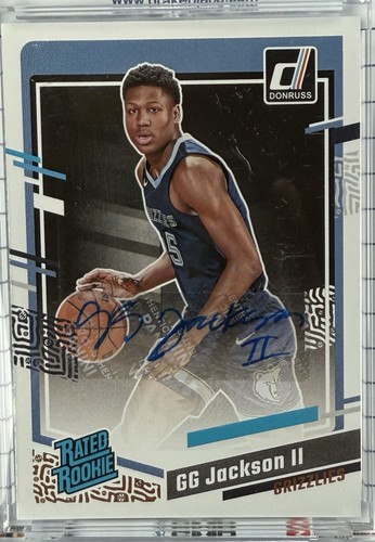 2023-24 Panini Donruss - Rated Rookie #258 GG Jackson II Rookie Auto | eBay