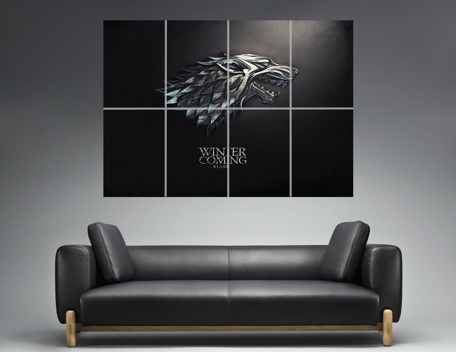 New Game Of Thrones Winter Is Coming Stark Poster Great Format A0 Wide ...