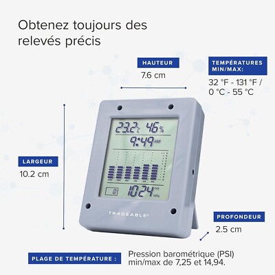 Digital Laboratory Barometer NIST Traceable Barometer | eBay UK