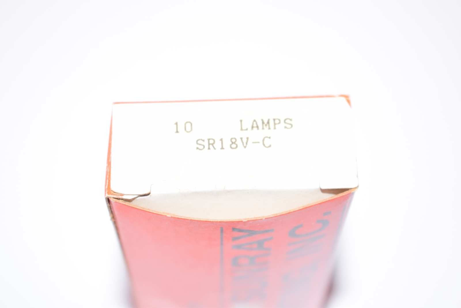 Pack of 10 NEW Sunray Lighting SR18V-C Miniature Lamps | eBay