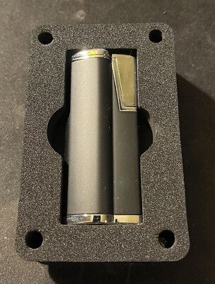 Fancy Torch Lighter Black Color Design With Box | eBay