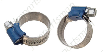 Narrow Band 12mm Steel Hose Clamp 15-24mm - Made in Sweden (Pack of 2 ...