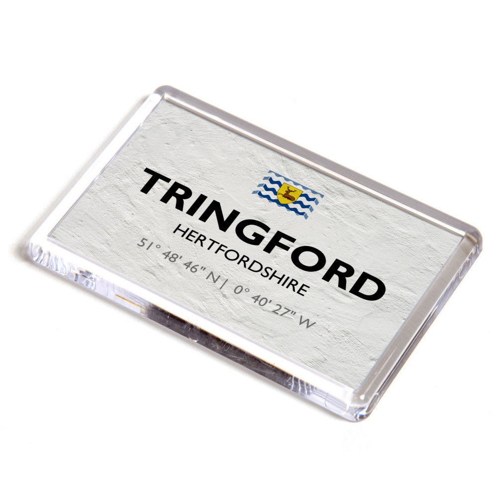 FRIDGE MAGNET - Tringford, Hertfordshire - Lat/Long SP9113 | eBay