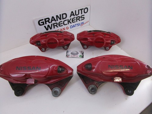 NISSAN 370Z brakes 09-20 Nissan 370z Z34 Front Akebono Brake Calipers ...