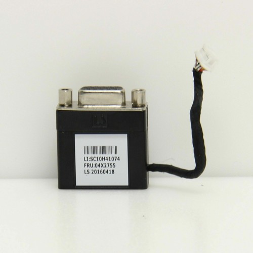 Lenovo ThinkCentre VGA Port Adapter/Cable FRU:04X2755 LI:SC10H41074 LS ...