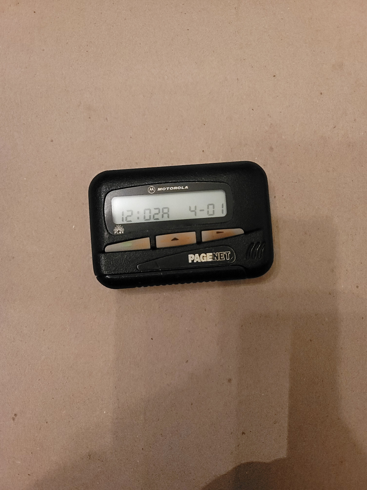 MOTOROLA PAGENET FLEX PAGER BLACK - USED | eBay