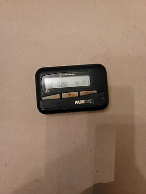 MOTOROLA PAGENET FLEX PAGER BLACK - USED | eBay