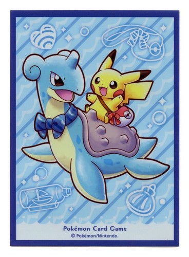 Riding with Lapras 2018 Individual Card Sleeve Pokemon Center Japan ...