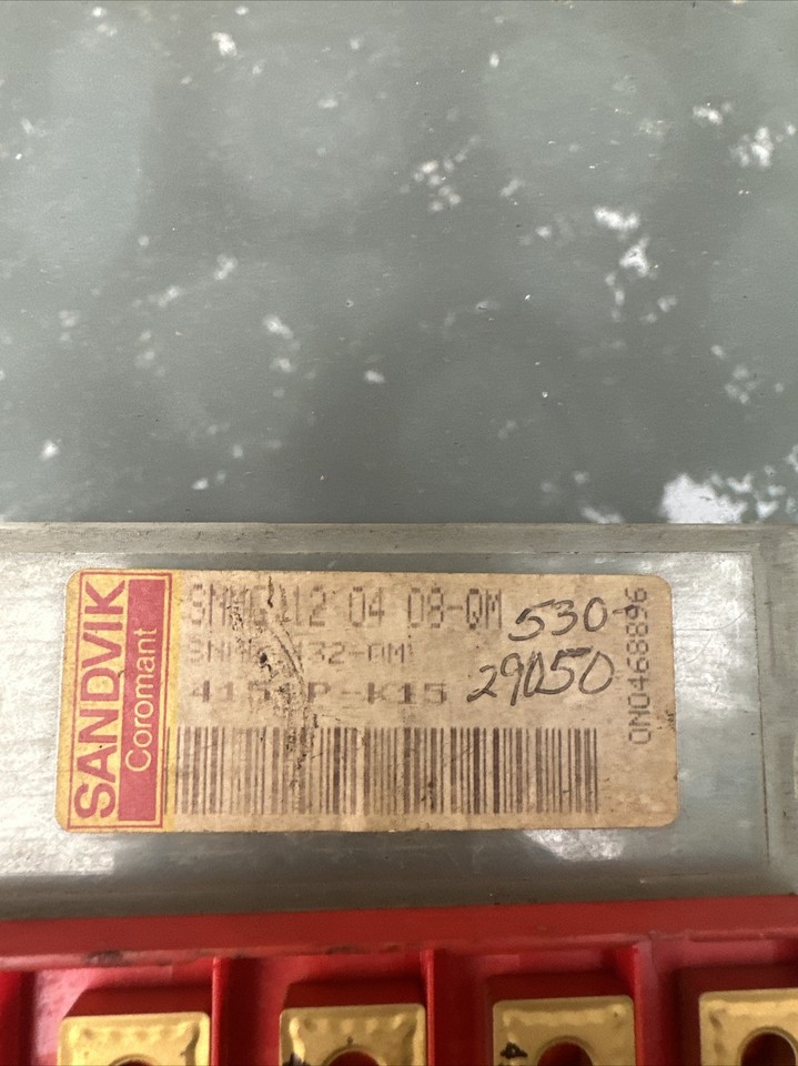 10pcs SANDVIK COROMANT SNMG 120408-QM Carbide Inserts SNMG 432 grade ...