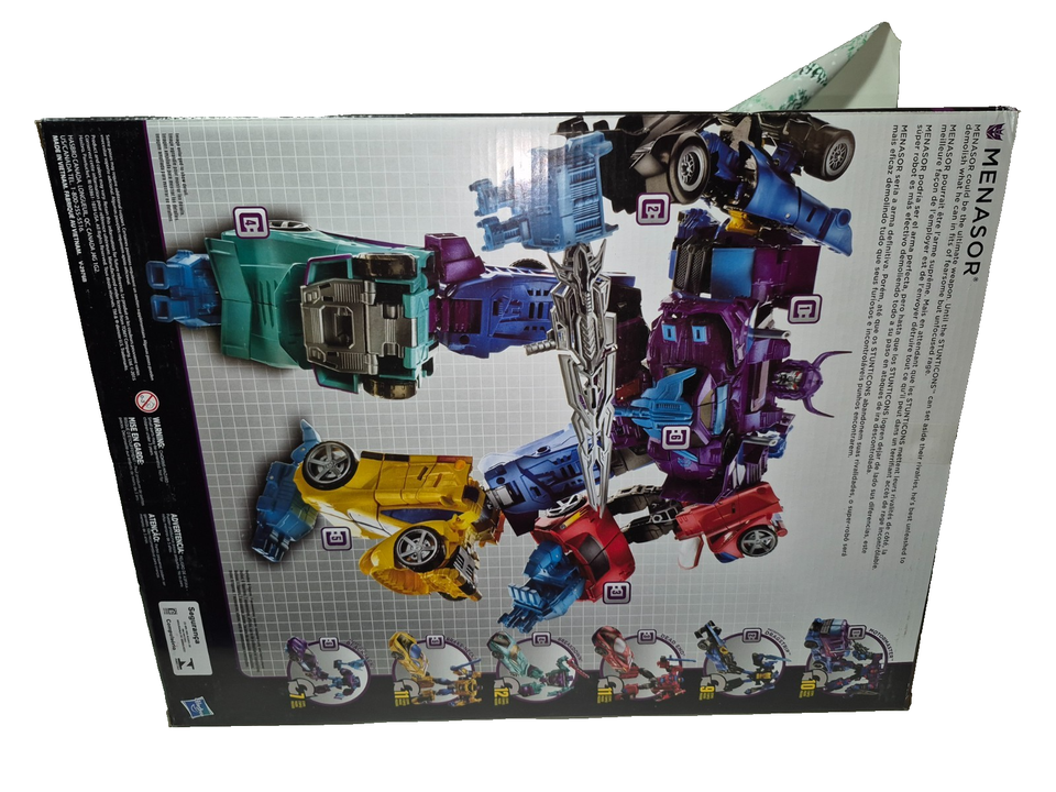 Transformers Generations Combiner Wars Menasor (boxed gift set, 6 ...