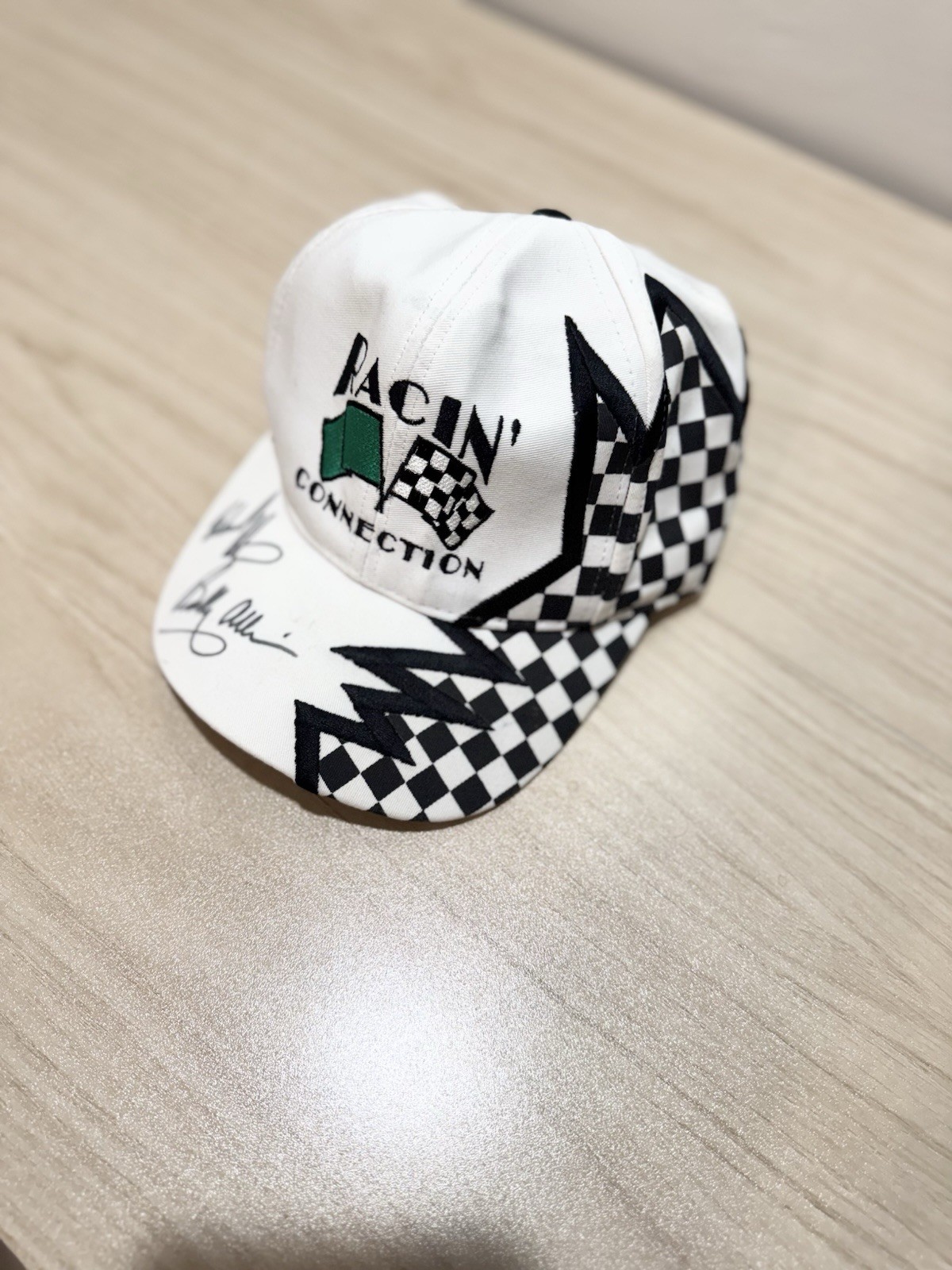 1999 Racin’ Connection Hat Signed by Chad Little Las … - Gem