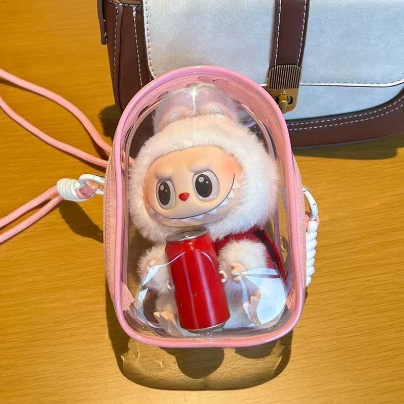 Clear Bag for LUFUFU Plush Doll Mystery Box Display Case Protective ...