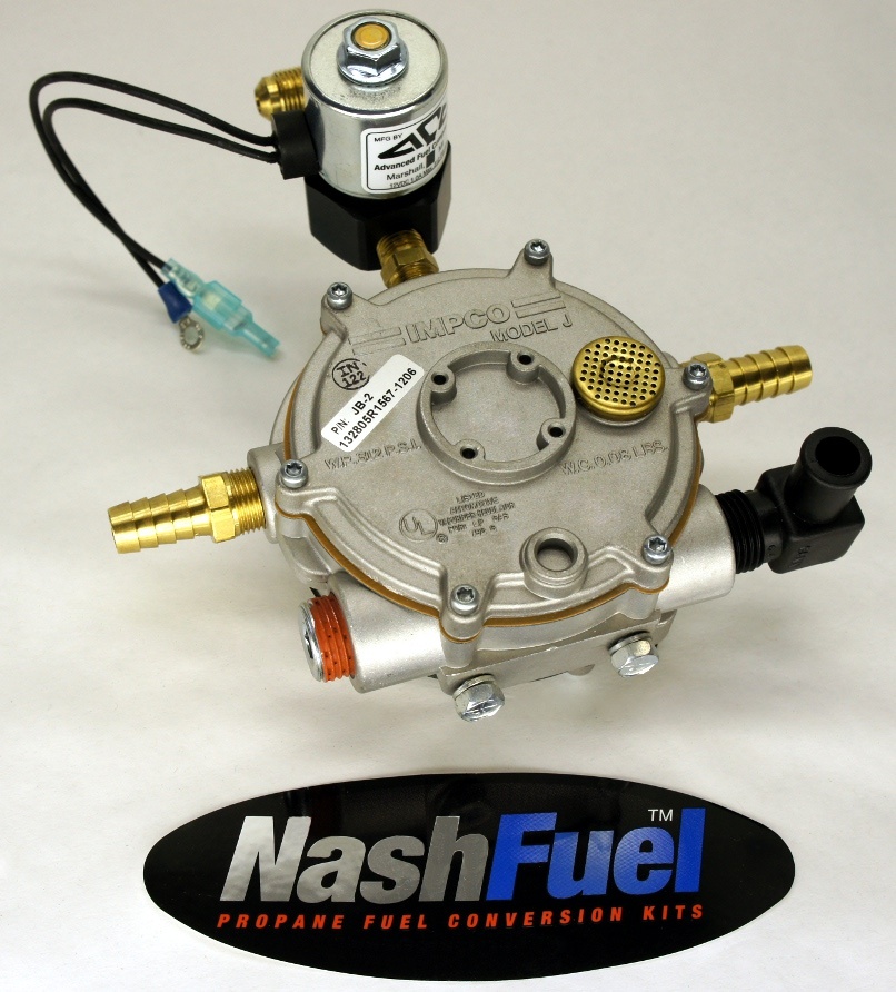 IMPCO PROPANE JB-2 REGULATOR FUELOCK & FITTINGS LOCK OFF 12V VAPORIZER ...