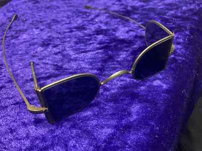 Antique 1800's Double D Victorian Railway Carriage Tinted Glasses ...