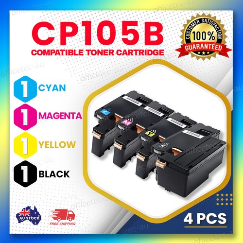 4x CP105b toner cartridge for Fuji Xerox DocuPrint CM215 CM205b CM205fw ...