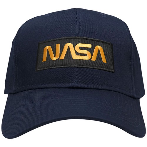NASA Worm Gold Text Embroidered Iron On Patch Snapback Baseball Cap | eBay
