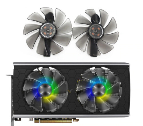 Cooler Fan for Sapphire RX5700 RX 5500 XT 8GB NITRO+ Special Edition ...