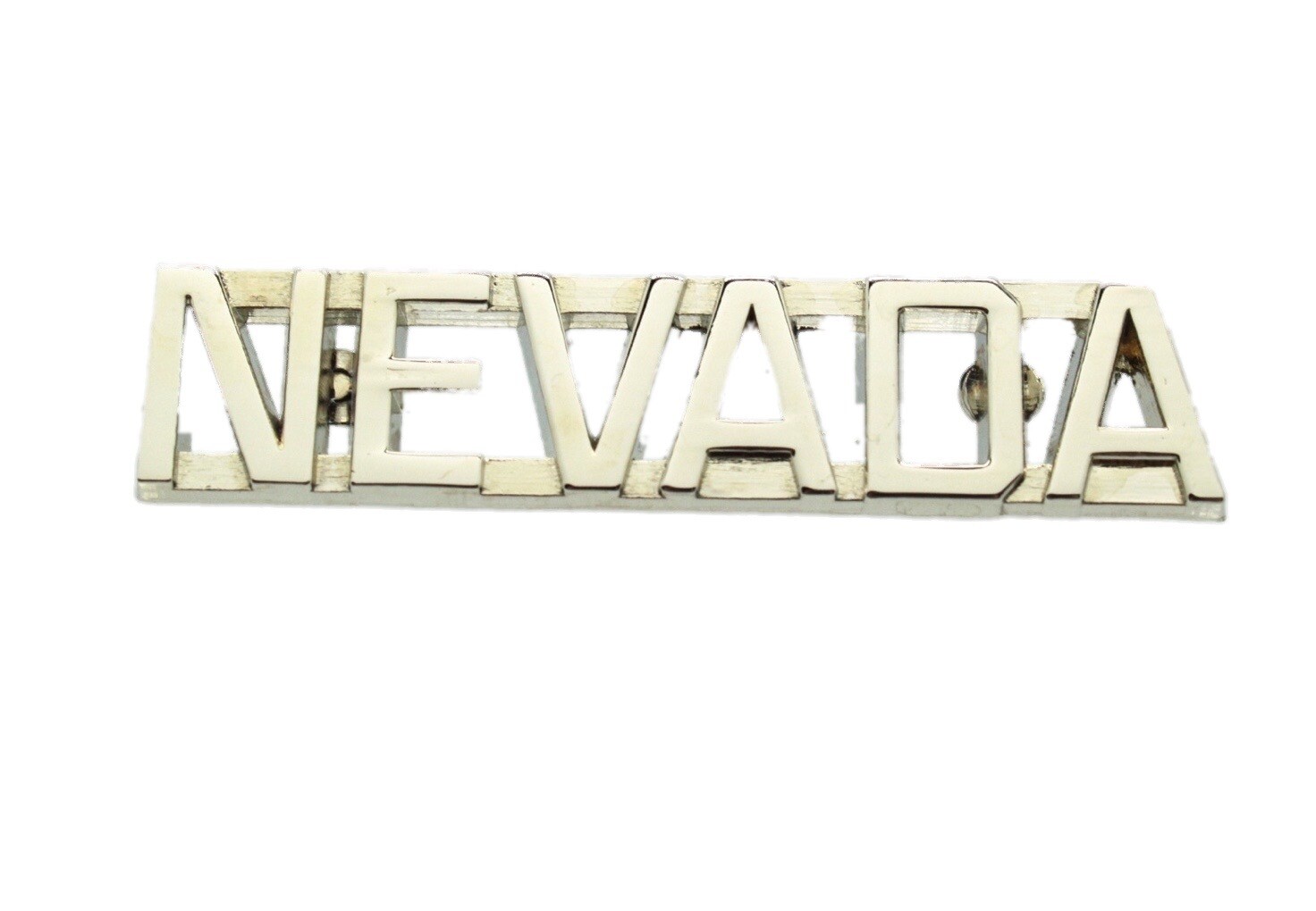 Nevada Silver Uniform Lapel Pin Bar | eBay