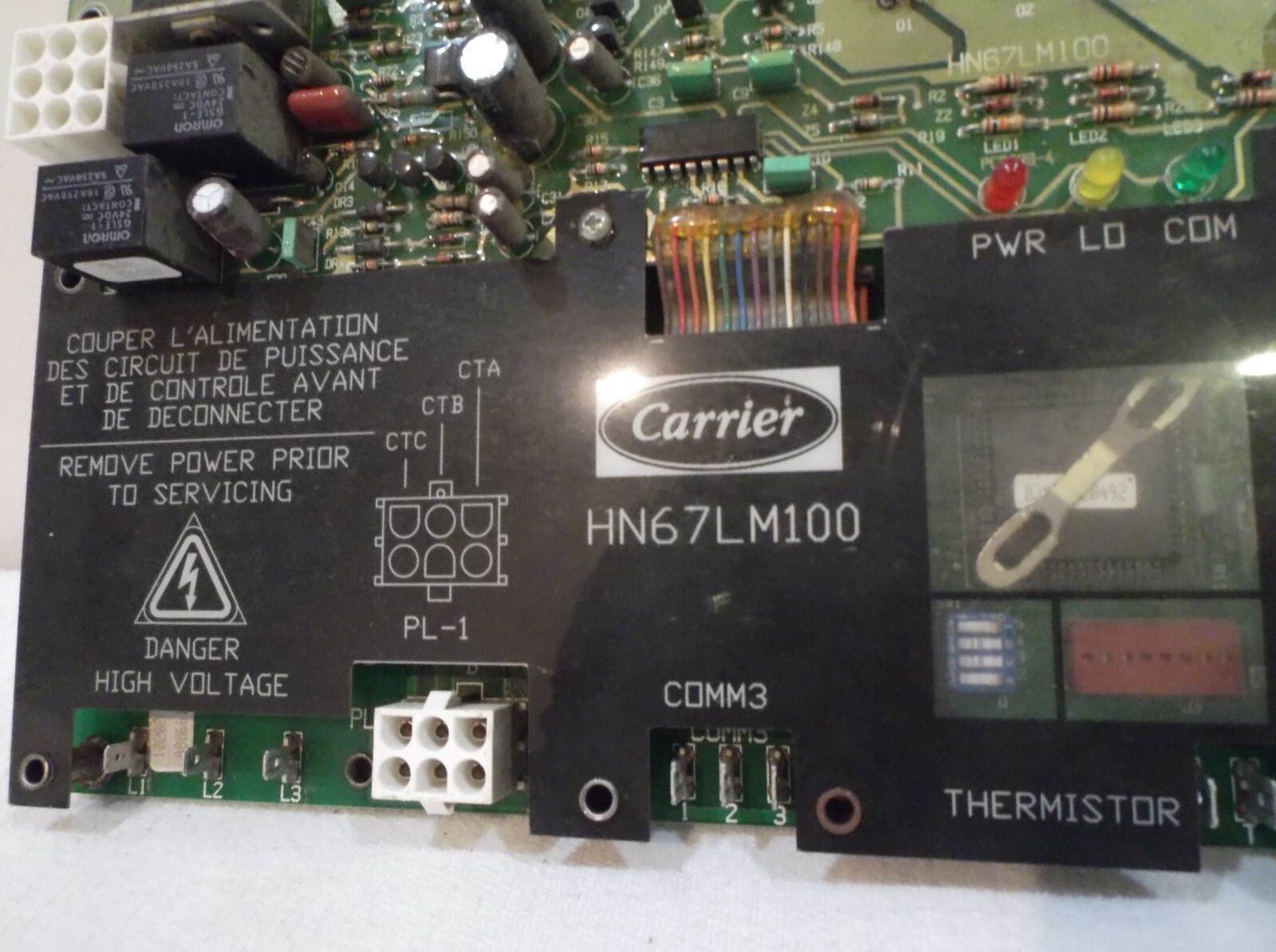 Carrier HN67LM100 Chiller Compressor Board AA7112-5 | eBay