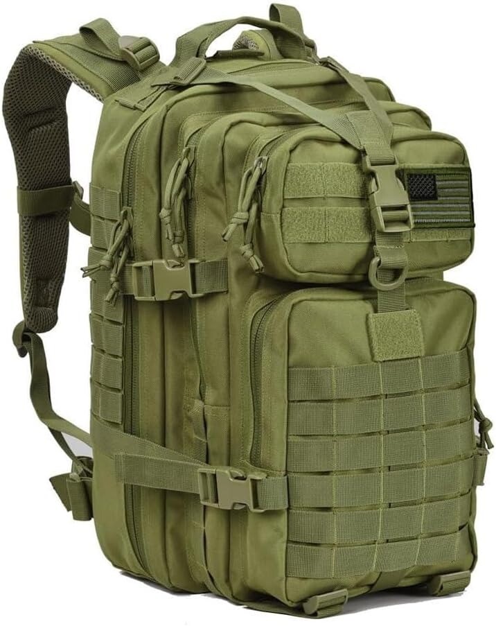 45L Military Tactical Backpacks Molle Army Assault Pack Hiking Treeking ...