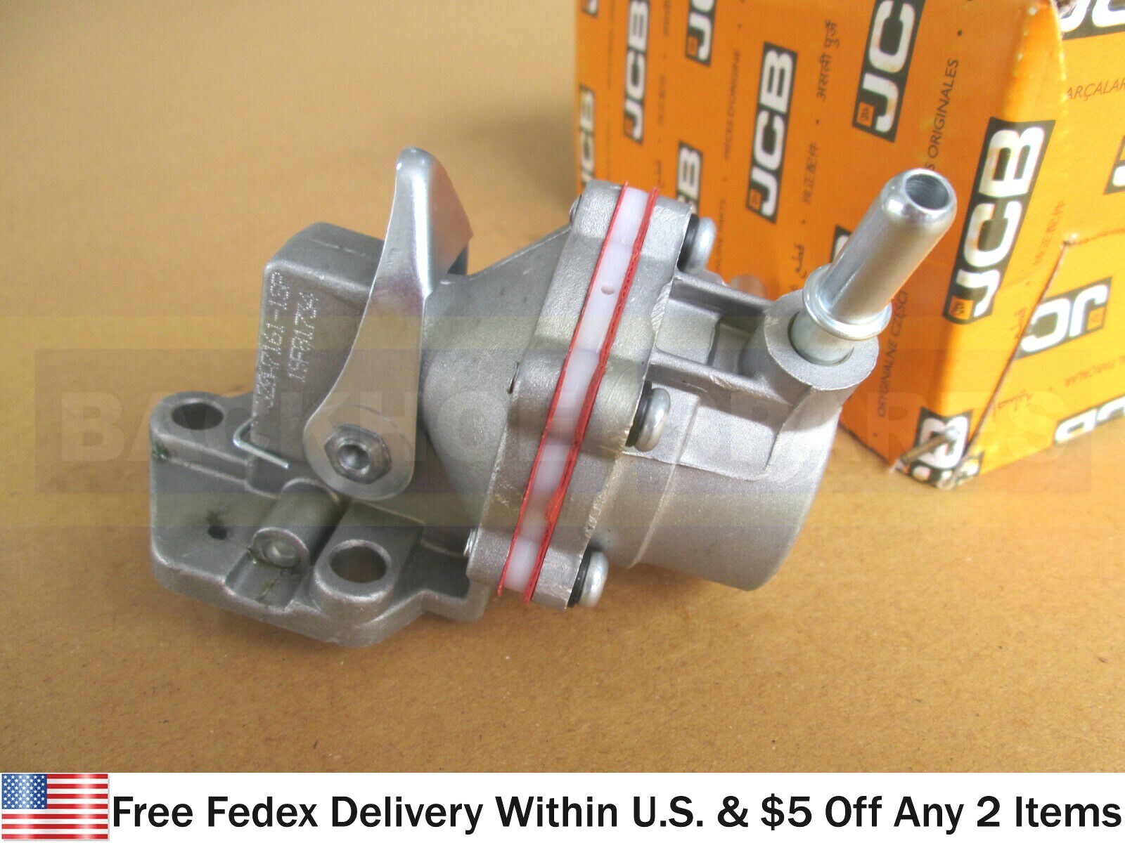 JCB PARTS - GENUINE JCB FUEL LIFT PUMP (320/07201 320/07037 320/A7161 ...