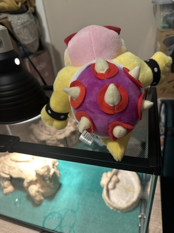 Nintendo Little Buddy Super Mario Bros Roy Koopa Plush Stuffed Toy 6 ...