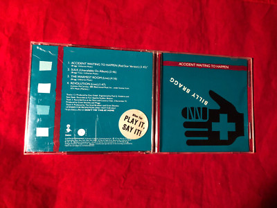 BILLY BRAGG ACCIDENT WAITING TO HAPPEN PROMO 4 CUT CD 2 LIVE CUTS | eBay