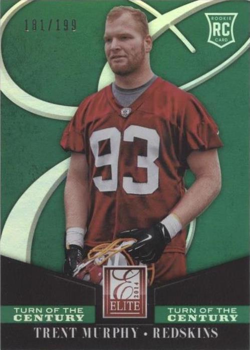 2014 Panini Elite - Rookie Trent Murphy #194 Turn of the Century /199 ...