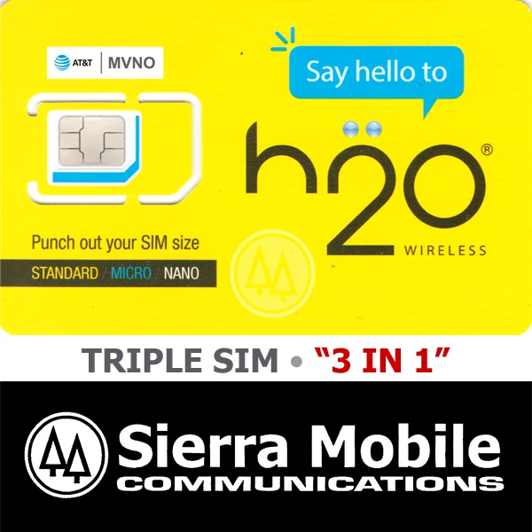 H2o Wireless Sim Card