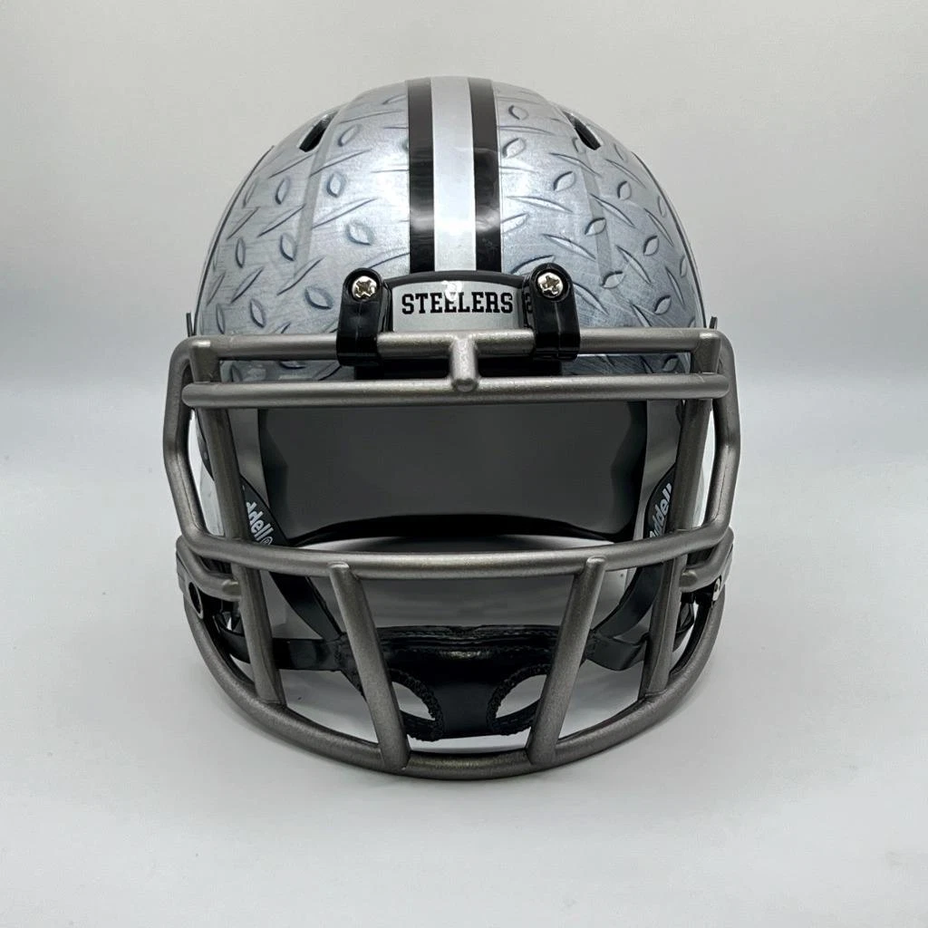 White Steelers Helmet Concept