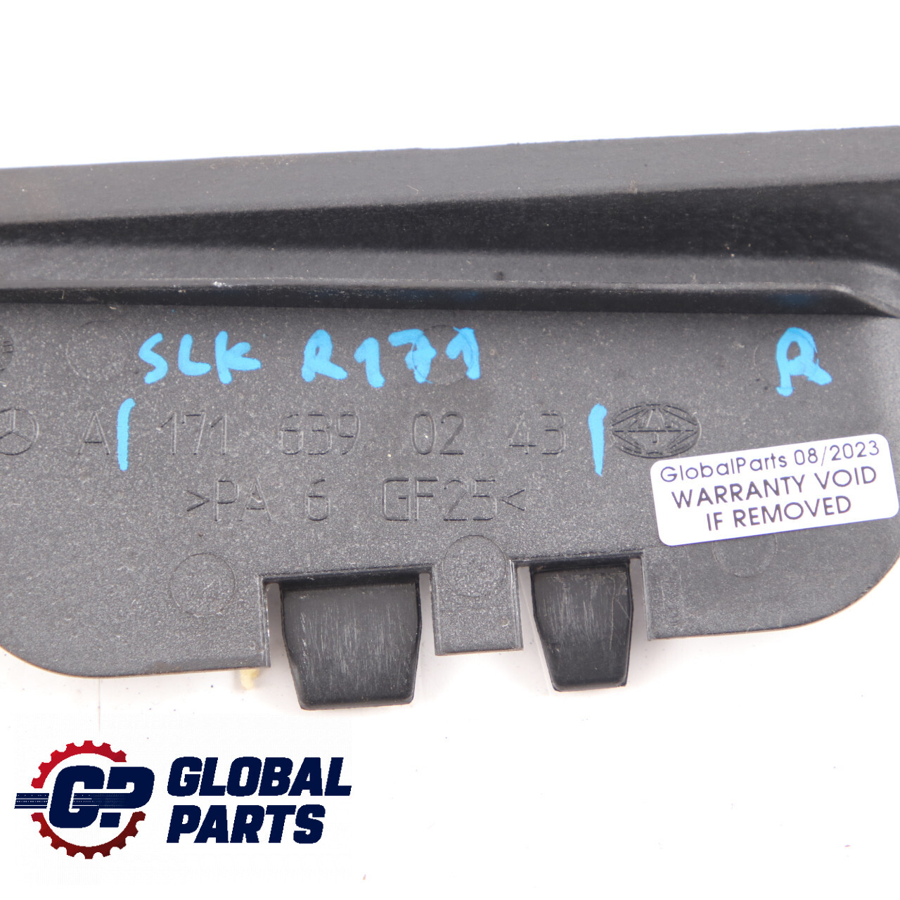 Mercedes SLK R171 Window Trim Panel Quarter Rear Right O/S Bracket ...