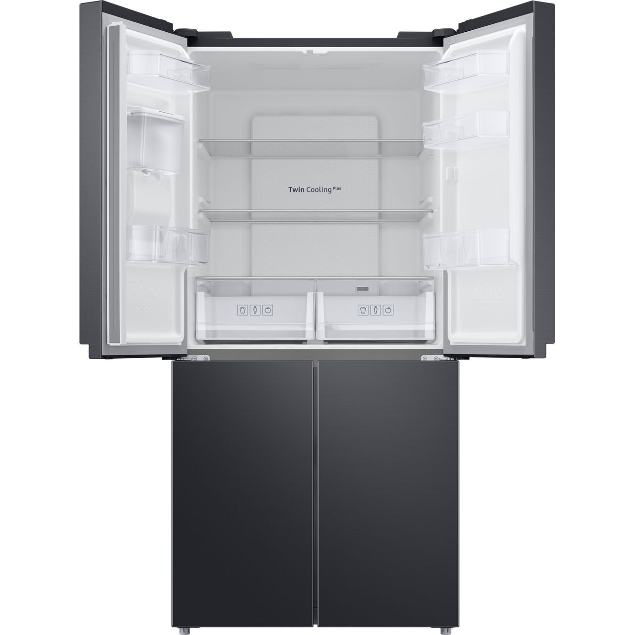 Samsung RF48A401EB4 83cm Frost Free American Fridge Freezer Gentle ...