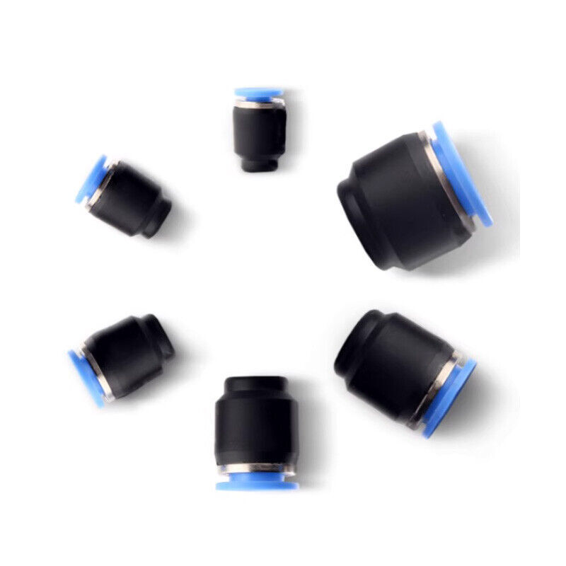 4 6 8 10 12 16mm Pneumatic Push In Fitting Plugs End Caps For Air Tube ...