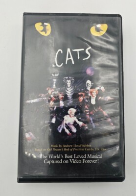 Cats: The Musical VHS, 1998 Andrew Lloyd Webber's Broadway Show On ...