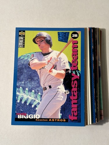 Large Craig Biggio Baseball Lot Of 50 Different Astros MLB Auction | eBay