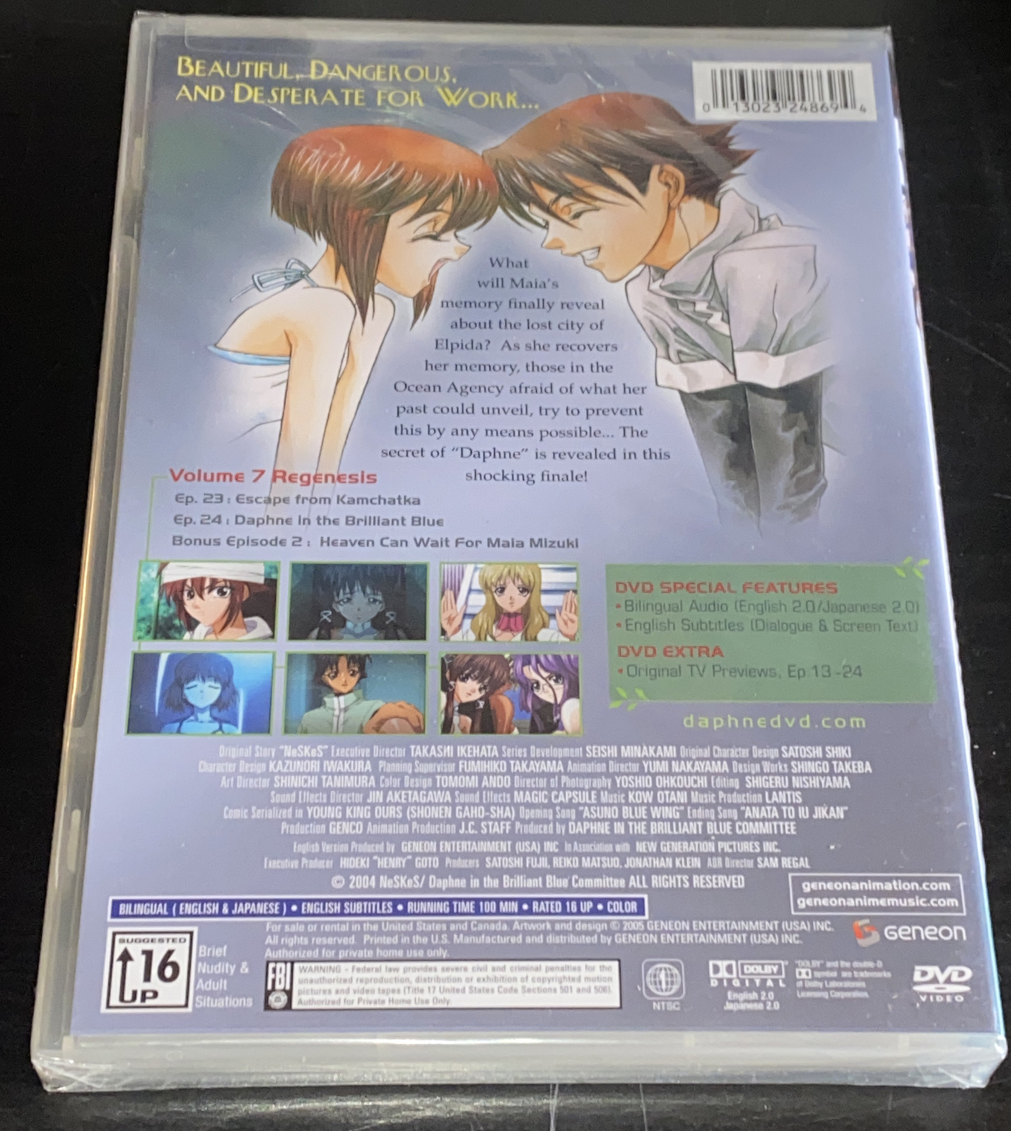 Daphne in the Brilliant Blue - Vol. 7: Regenesis (DVD, 2006) for sale ...