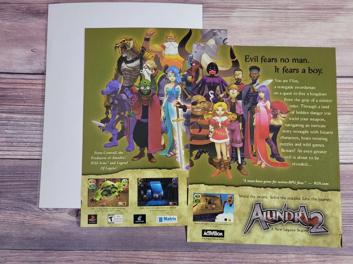 Alundra 2 Characters