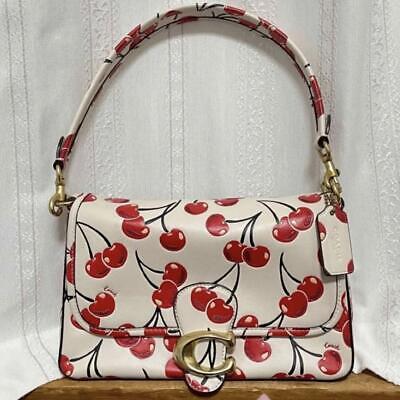 COACH Soft Tabby Shoulder Bag With Cherry Print Smooth COACH Soft Tabby Shoulder Bag With Cherry Print Smooth