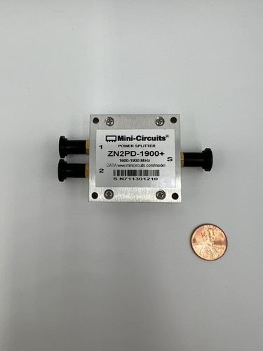 MINI-CIRCUITS ZN2PD-1900W+ Power Splitter/Combiner 2 Way-0° 50Ω 1600 ...