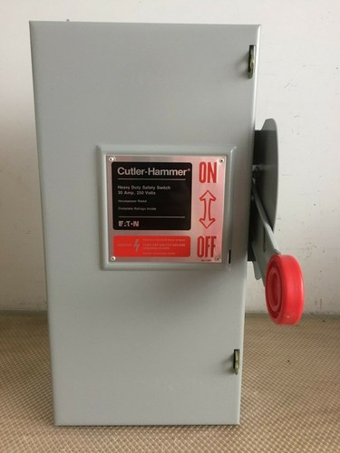 CUTLER HAMMER DH221NGK N/FUSED INDOOR DISCONNECT..D-214 | eBay