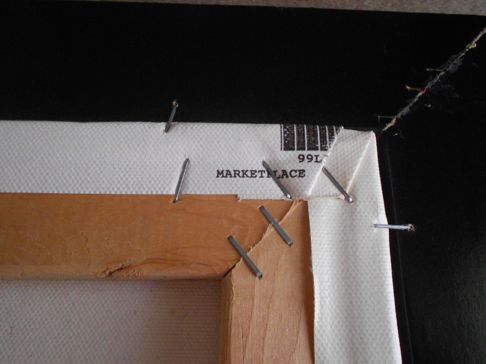 ***HAROLD RIGAUD*** '97 LITHO ON CANVAS "MARKET PLACE" 24"W X 20" SIP ...