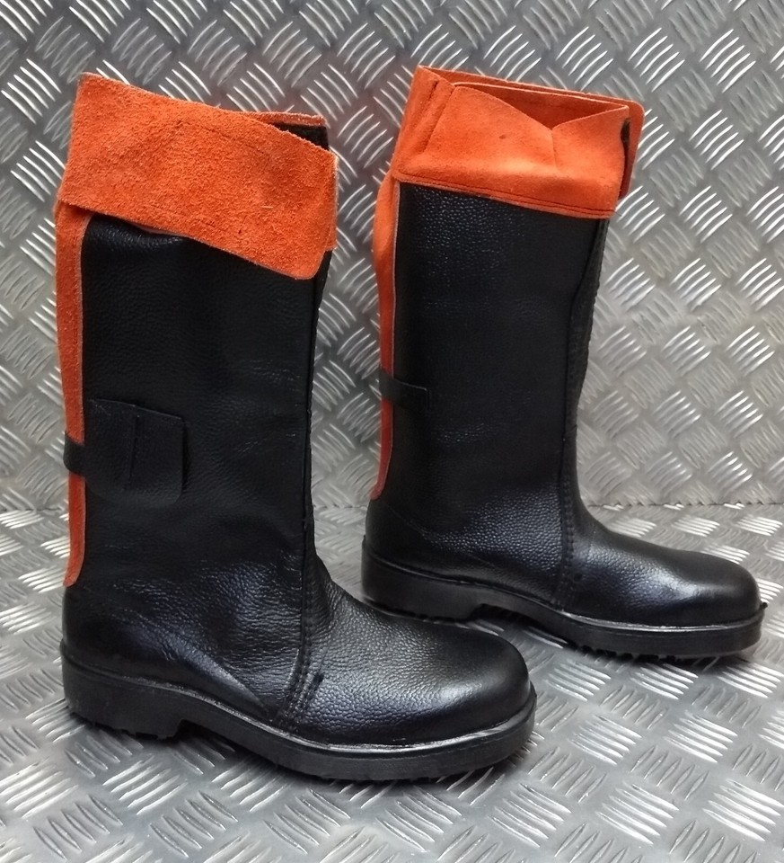 Leather Foundry Boots Toetector Safety Footwear For Metal Workers ...